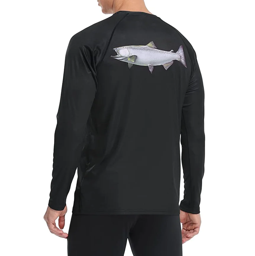 Wholesale Custom Upf50 Blank Long Sleeve Shirts 100% Polyester Quick ...