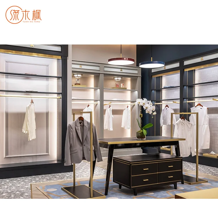 High-quality Clothing Store Display Showcase For Retail Stores Indoor ...