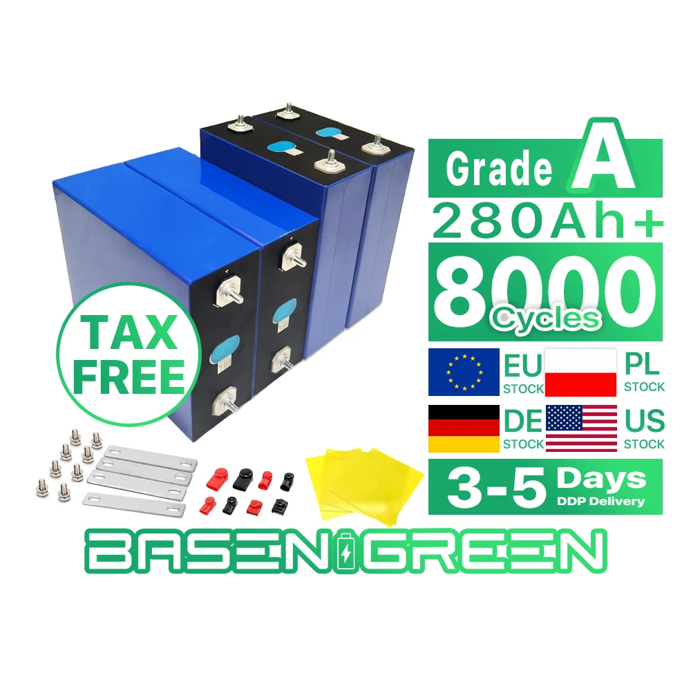 Basen Green Tom Chen 304ah 306ah 320ah Lf280k For Diy 12v 48v Energy Storage Lifepo4 Battery 3 ...