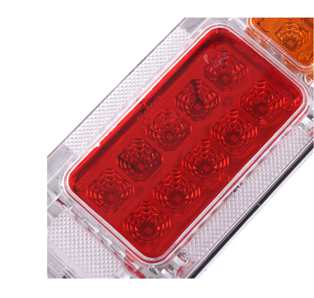 12V 24V Red White Led Truck Trailer Farm Vehicle Brake Turn Arrow ...