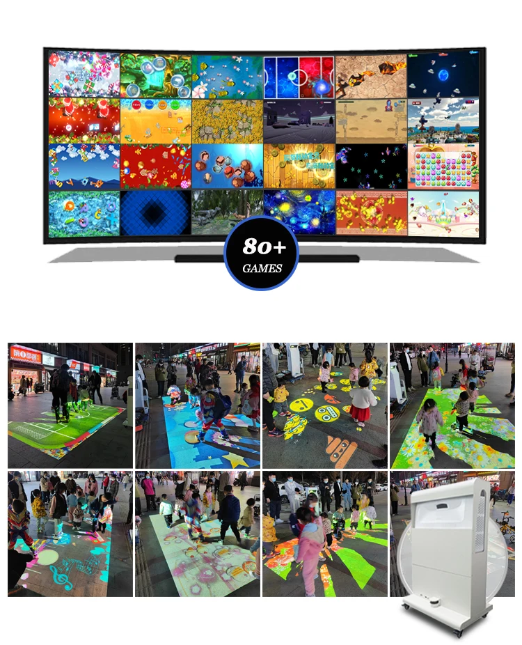 Gaming Hologram - 3D Mapping Machine for Interactive Fun