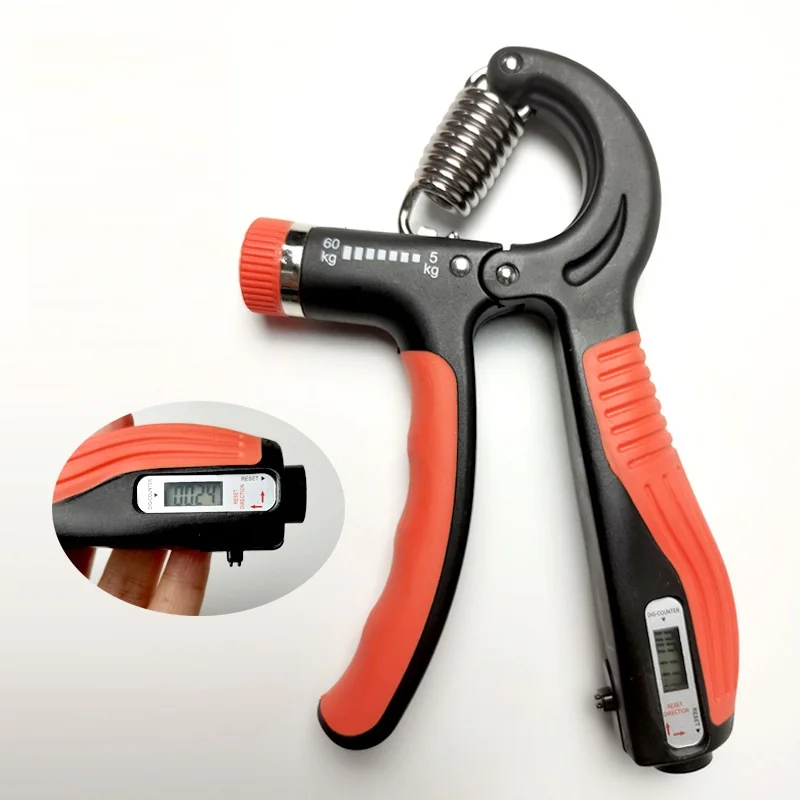 Smart Counting Automatic Adjustable Hand Gripper Exerciser Fitness ...