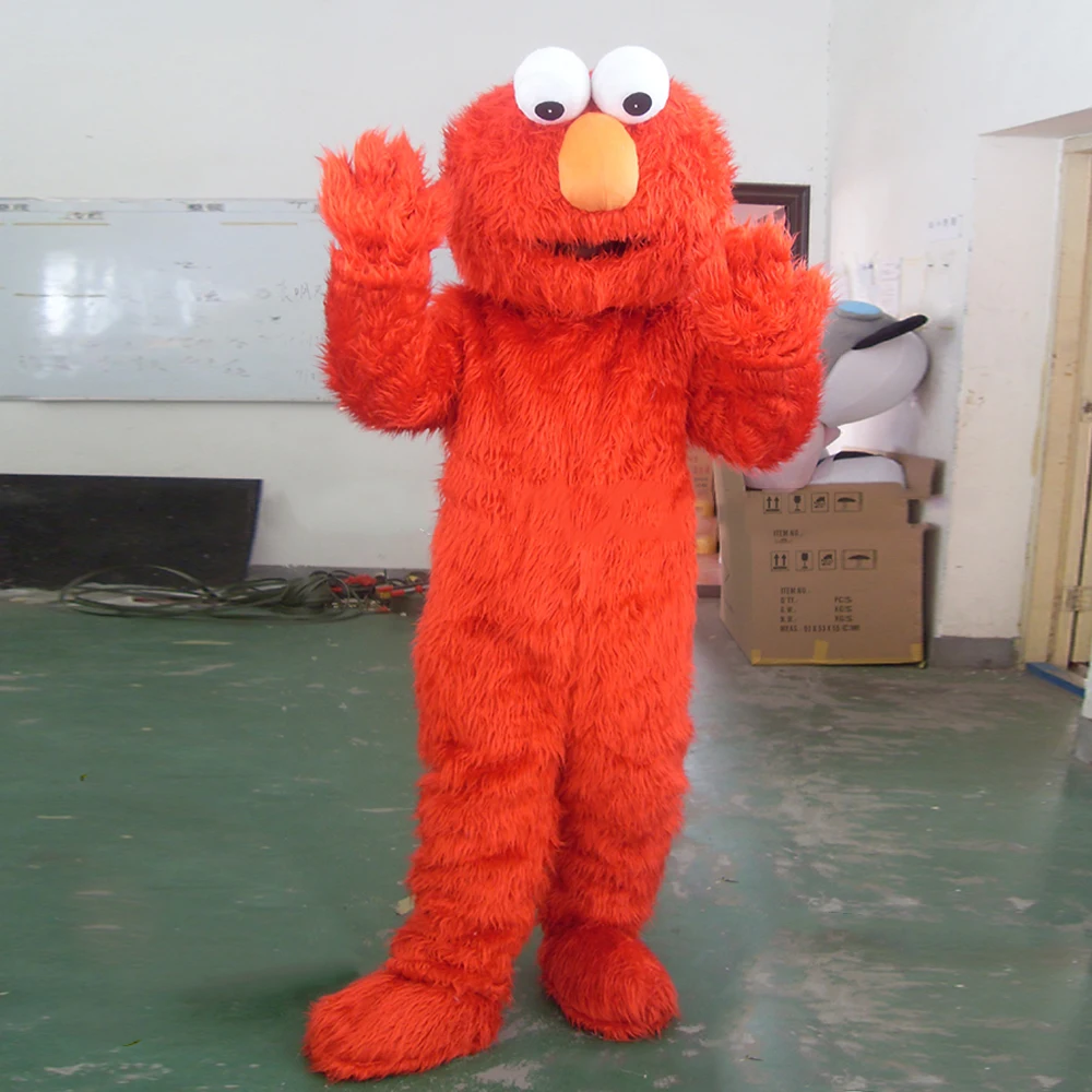 Factory Oem Sesame Street Cookie Monster Elmo Mascot Cartoon Character ...
