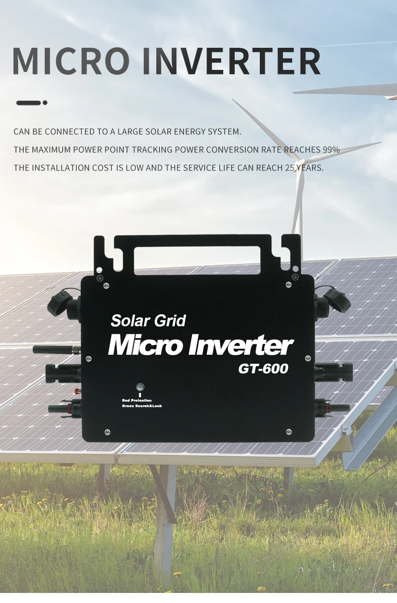 Industrial Micro Inverter On Grid Solar Micro Inverter Ac/dc 600w 700w ...