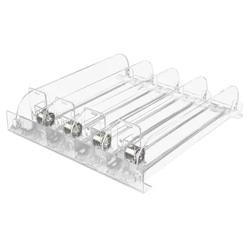 Adjustable Width Spring Loaded Shelf Pusher Plastic Dividers Shelf ...