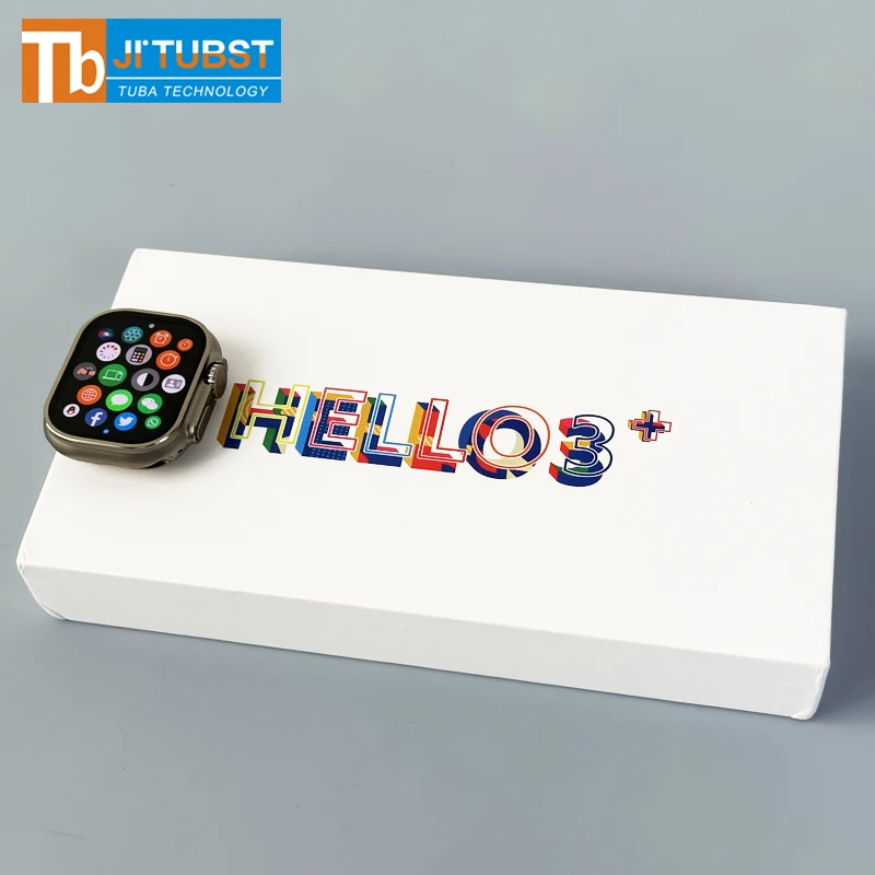 Hello Watch 3+ Upgraded Gen 3 Montre Amoled Smartwatch Reloj ...