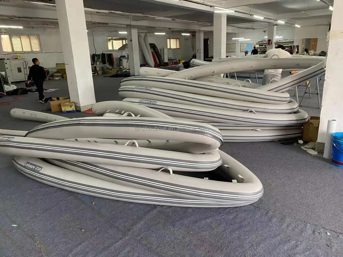 15.8 Feet RIB480 Fiberglass Rigid Inflatable Leisure Boat