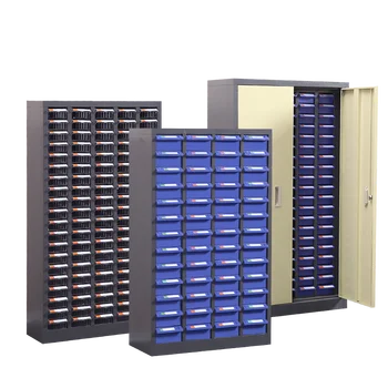 Plastic Drawer Parts Cabinet 48 Drawers Electronic Component Storage ...
