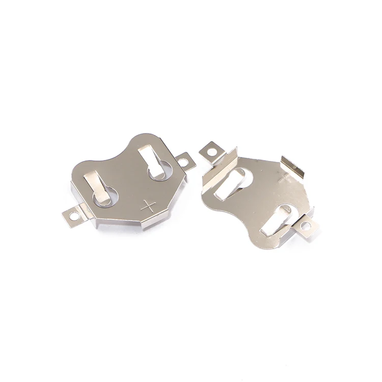 Metal Stamping CR2450 Battery Retainer Clip SMT CR2450 Battery Holder ...