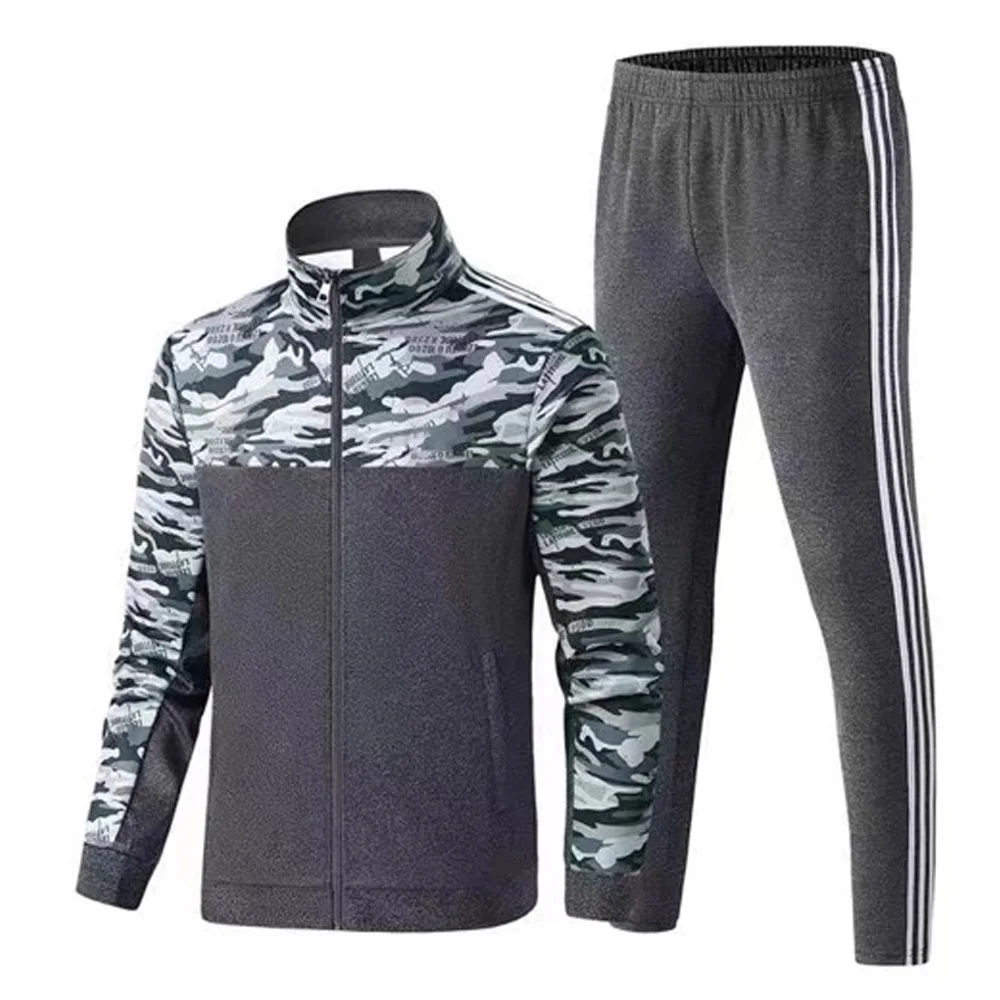 Custom Log 2024 Tracksuits For Men Mens Cuffed Tracksuit Blank Zipper ...