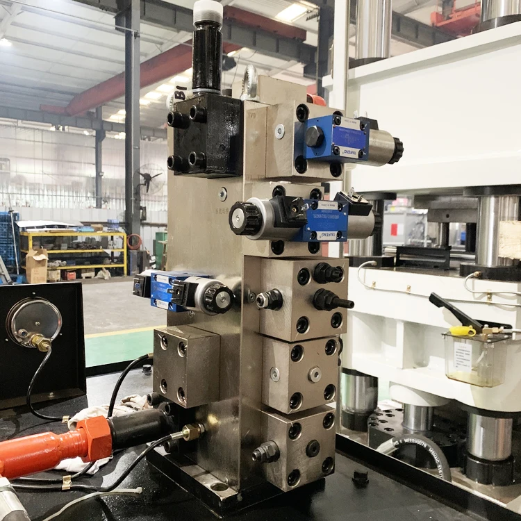 200 Ton Vertical Powder Molding Hydraulic Press Machine for Making ...
