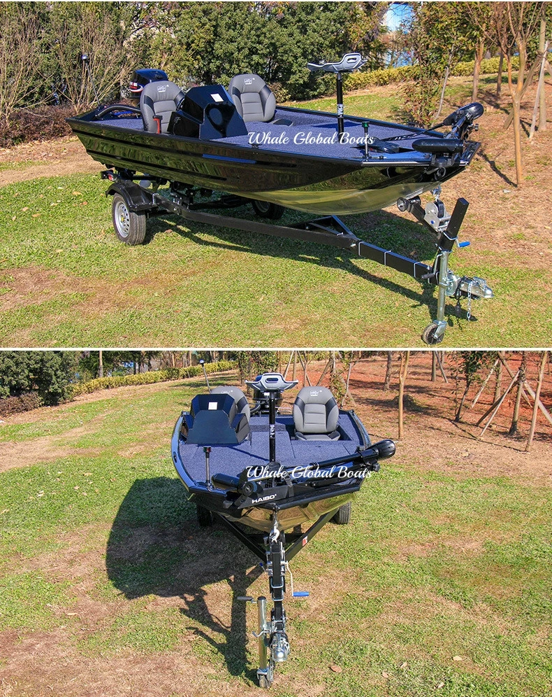 Large Storage Aluminum Fishing Bass Boat with Live Fish Well