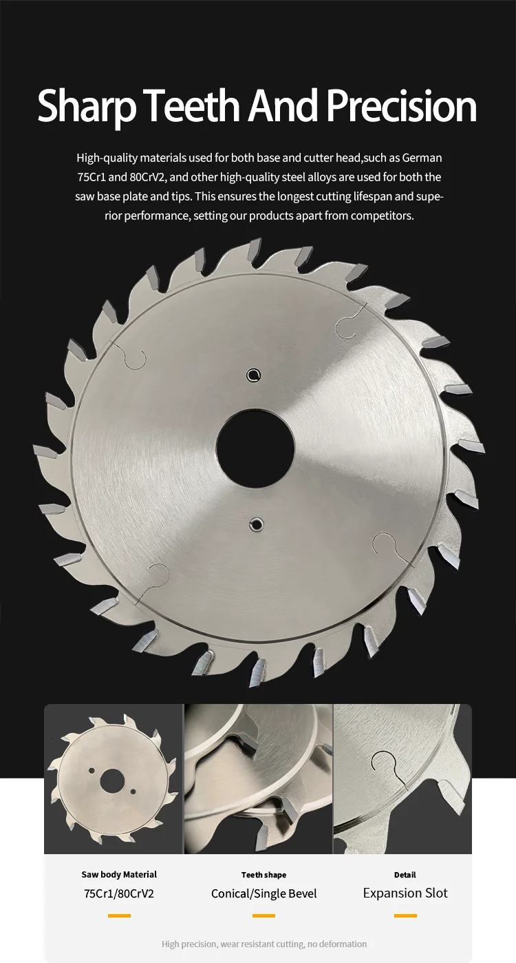 Industrial Tungsten Carbide Tipped Disc Cutter DM 120 12T+12T Furniture ...