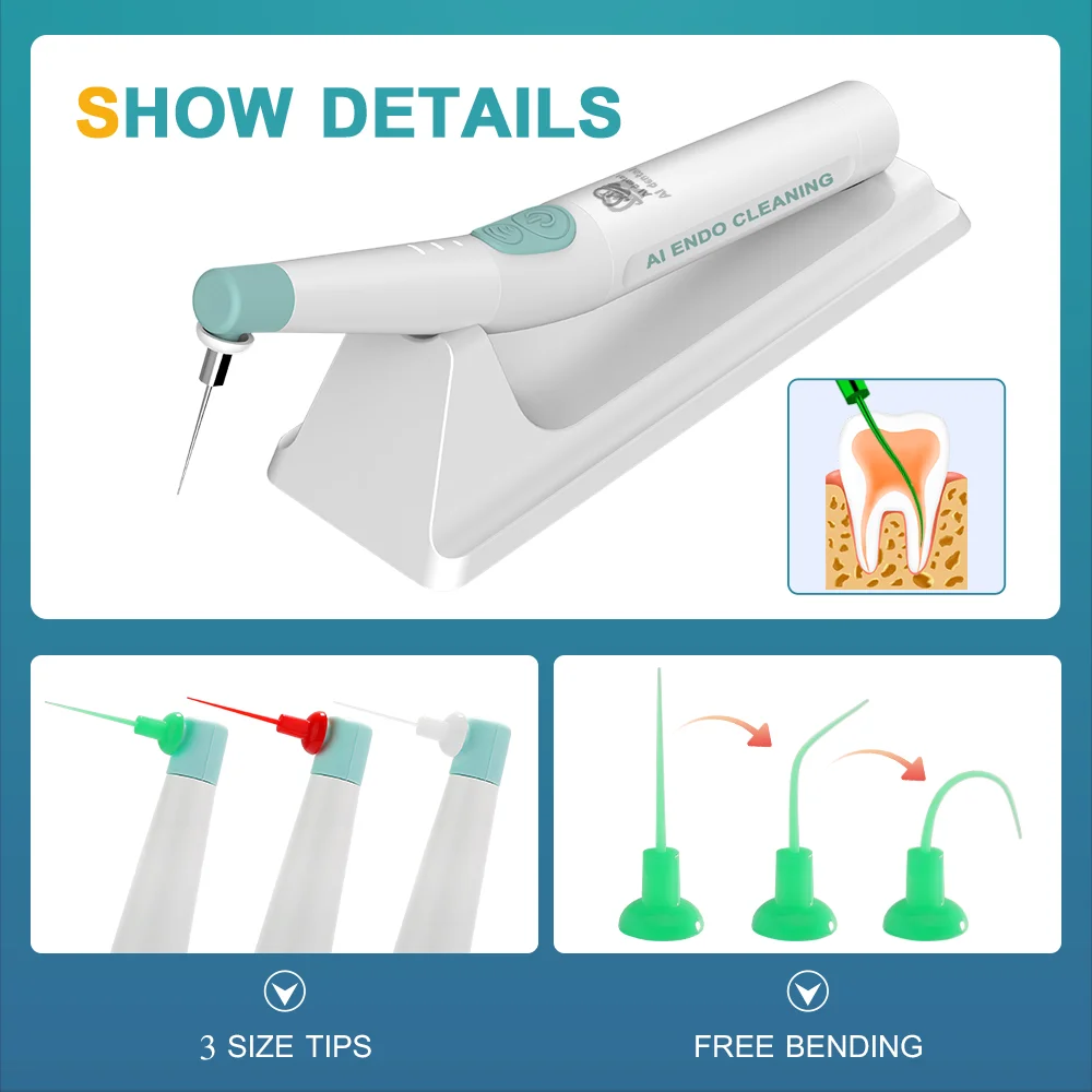 Ai-endo-cl Dental Teeth Cleaning Endodontic Treatment Cordless Sonic ...