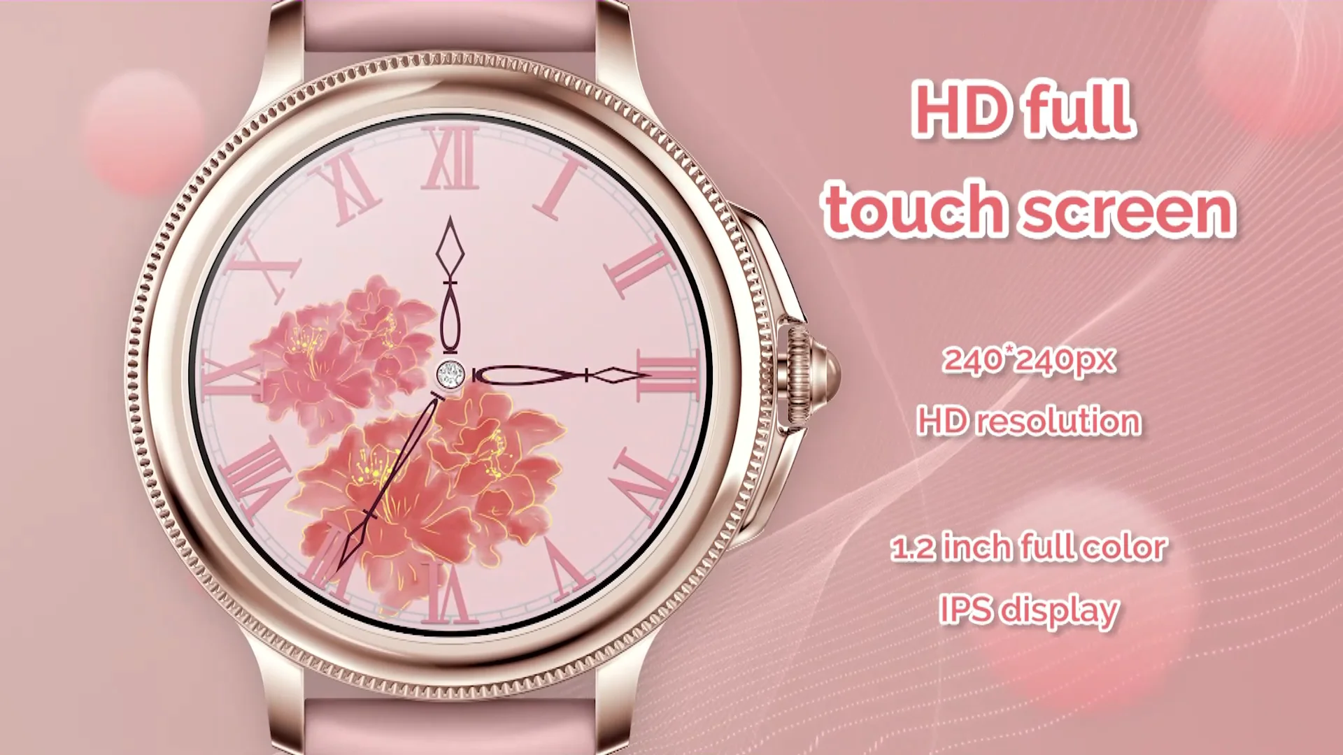 2023 Luxury Digital Time Smartwatch Cf96 Wristband Fitness Sport Round ...