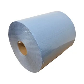 Blue Industrial Roll Honeycomb Pattern Wood Pulp Cleaning Cloths - Buy ...