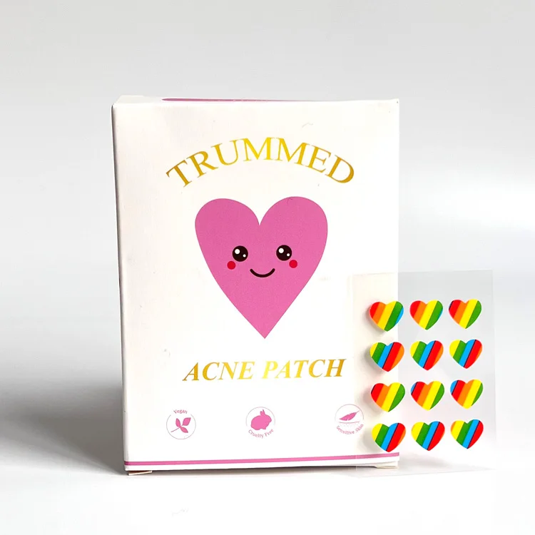 Rainbow Pimple Patches - Cute Acne Stickers for All Skin Types