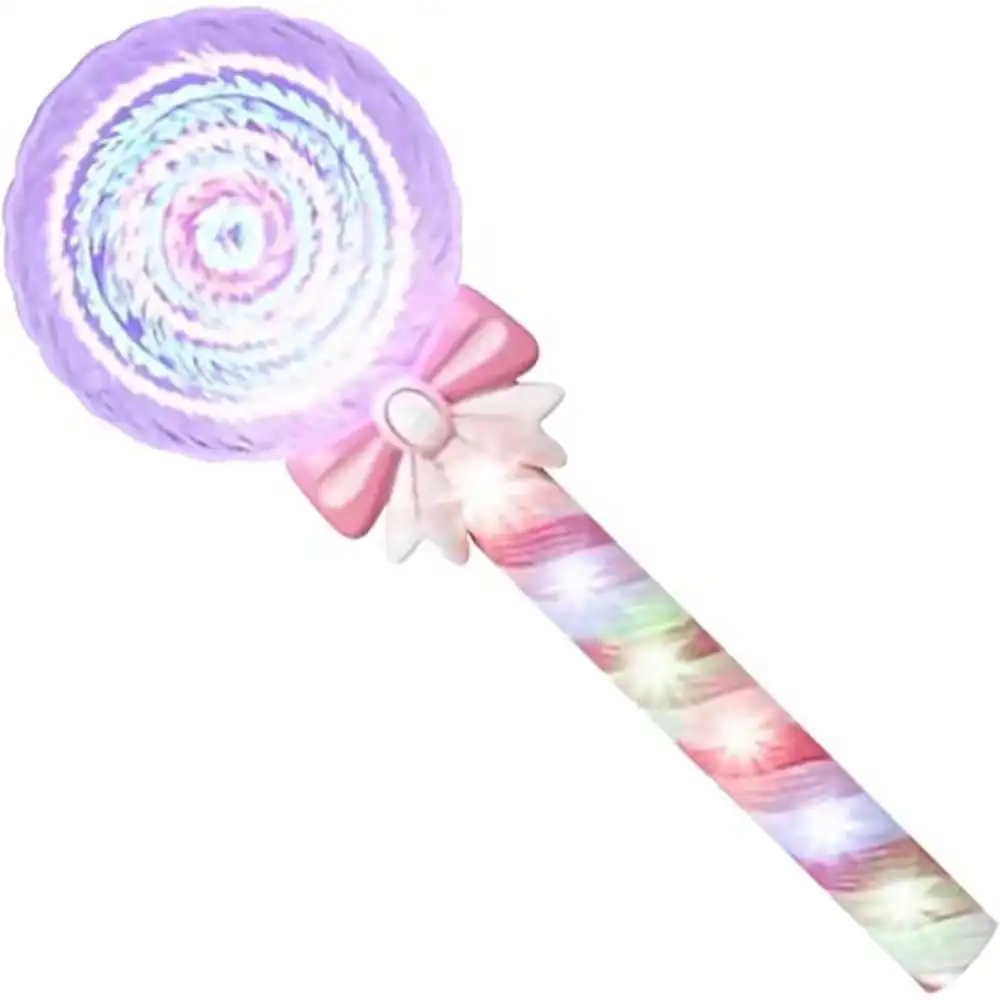 Led Plastic Candy Magic Wand - Kid Toys Light up Princess Wand