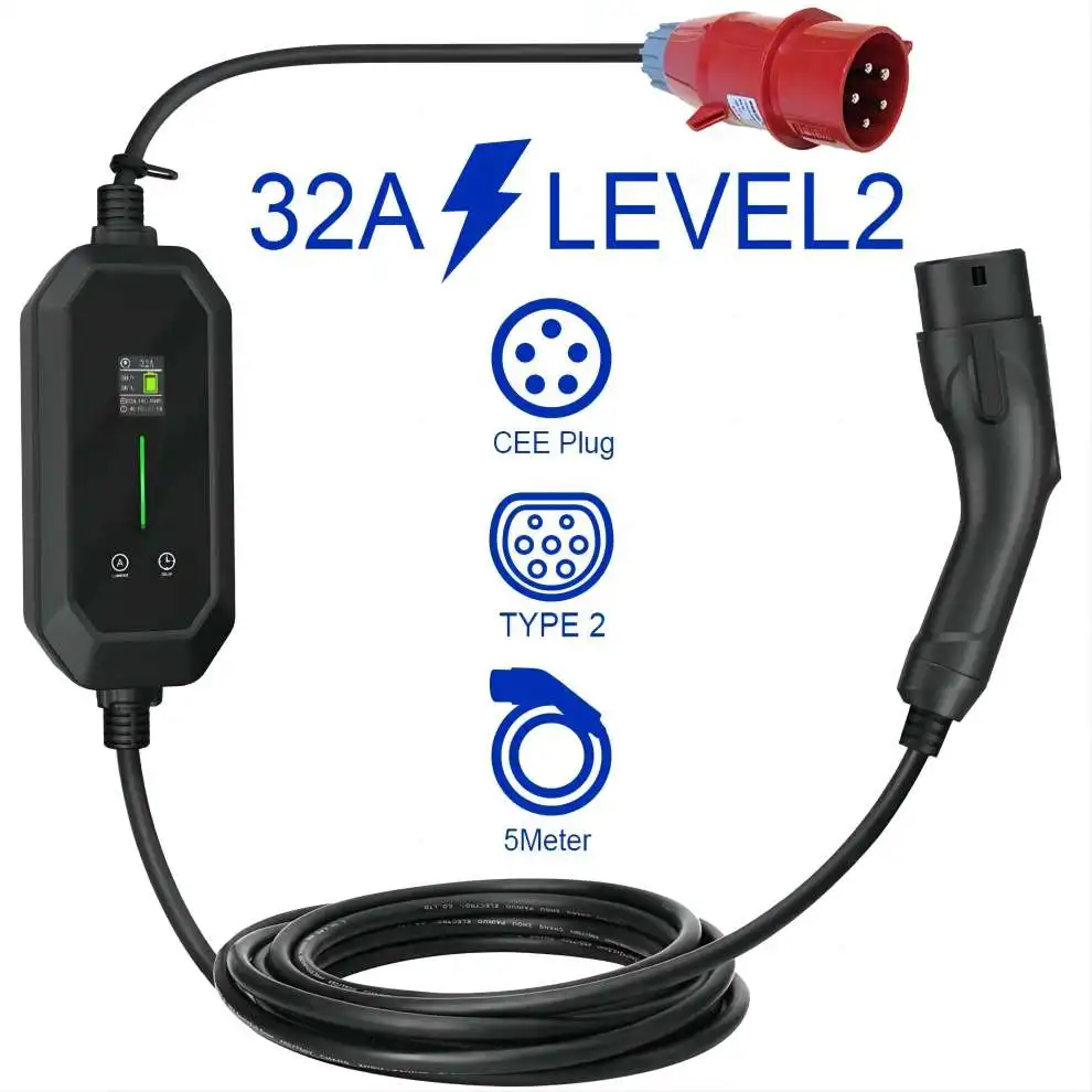 Factory Support Custom Tesla Evse Ac 3 Phase Charger Ev Portable Ev ...