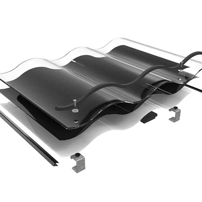 Top Quality Bipv Solar Panel Glass Facade For Building Glass Solar ...