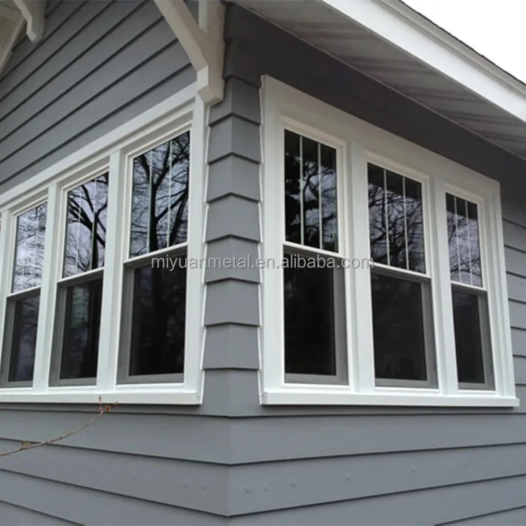Upvc Window Vinyl Sliding Vertical Windows With Frame And Tempered ...