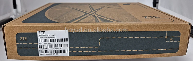 ZTE ZXHN F6600P - Premium Wifi 6 ONU with 4GE, 1POTS, 1USB