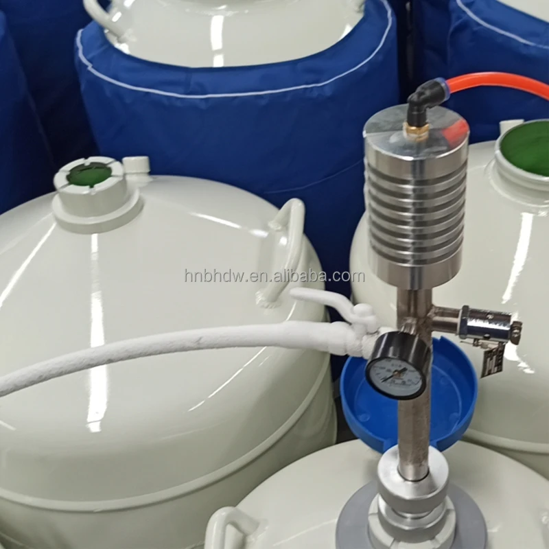 Liquid Nitrogen Pump Withdrawal Device Filling Small Dewar Ln2 - Buy The Low Pressure Assures ...
