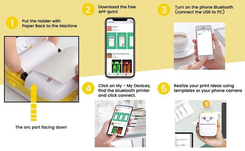 Mini Pocket Printer - Portable Thermal Printing Solutions