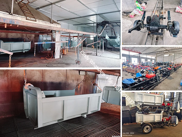 Three Wheel Dumper Diesel Trimoto Load 2500kg/track Motorcycle Engine ...