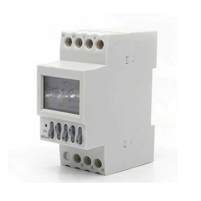 Din Rail Timer Intelligent Microcomputer Auto Bell Ring Timer ...