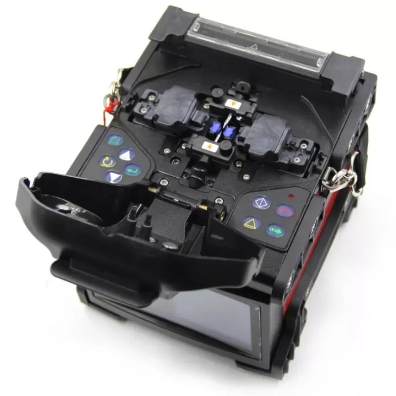 FTTH Welding Fiber Optic Splicing Machine Model Single Fiber Optical Fiber DVP740 Fusion Splicer ...