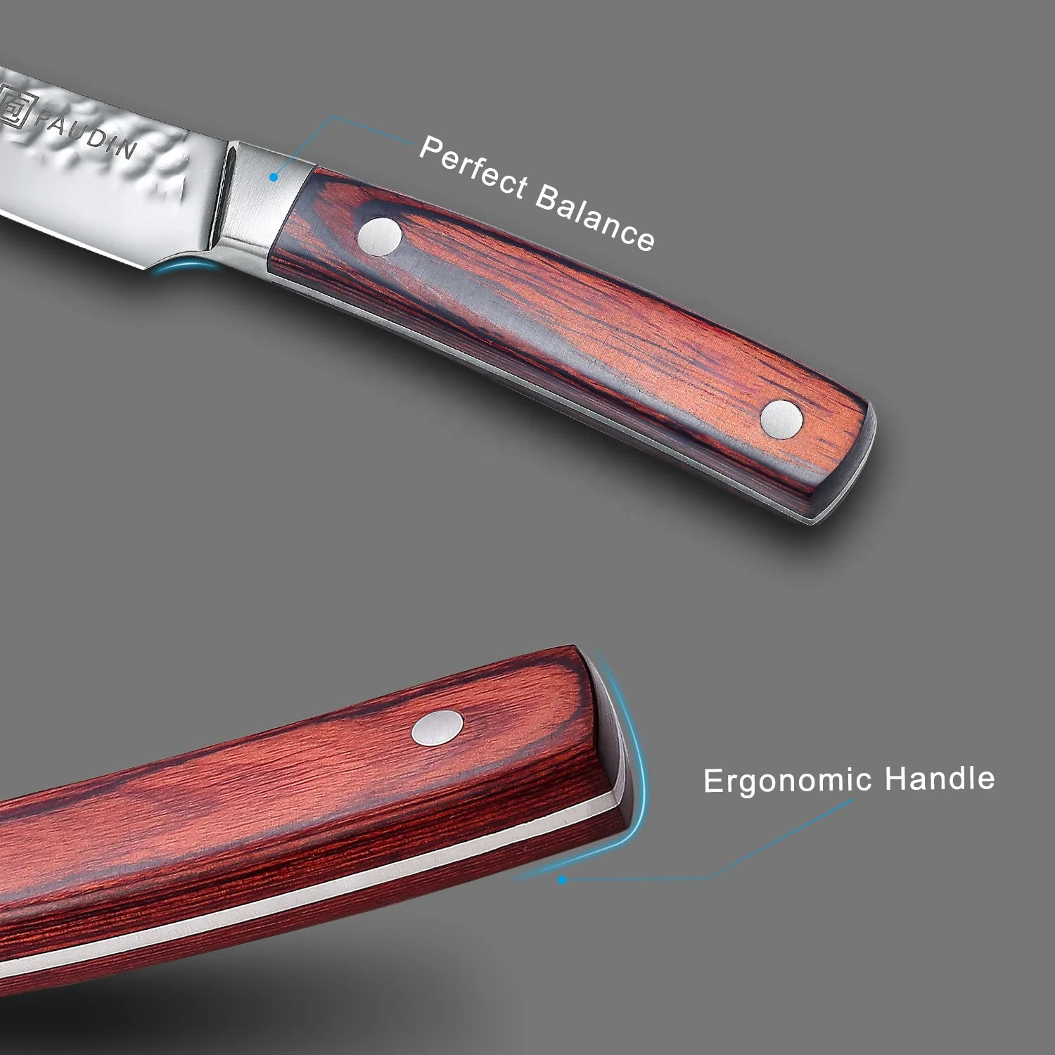 Ultra Sharp Custom Knives 5-inch Utility Knife 7cr17mov Steel With ...