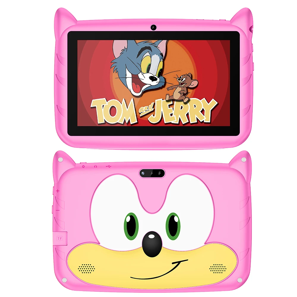 B86 Plus 7" 4gb+128gb Kids Children Tablet Pc Android 1024x600 Ips Wifi ...