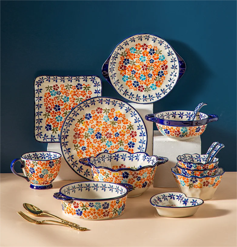 Poland Porcelain Dinnerware Set - Elegant Ceramic Tableware
