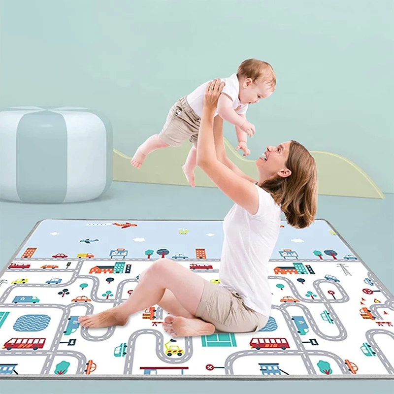 Extra Large Xpe Foldable Baby Play Mat Indoor Outdoor Use Waterproof ...