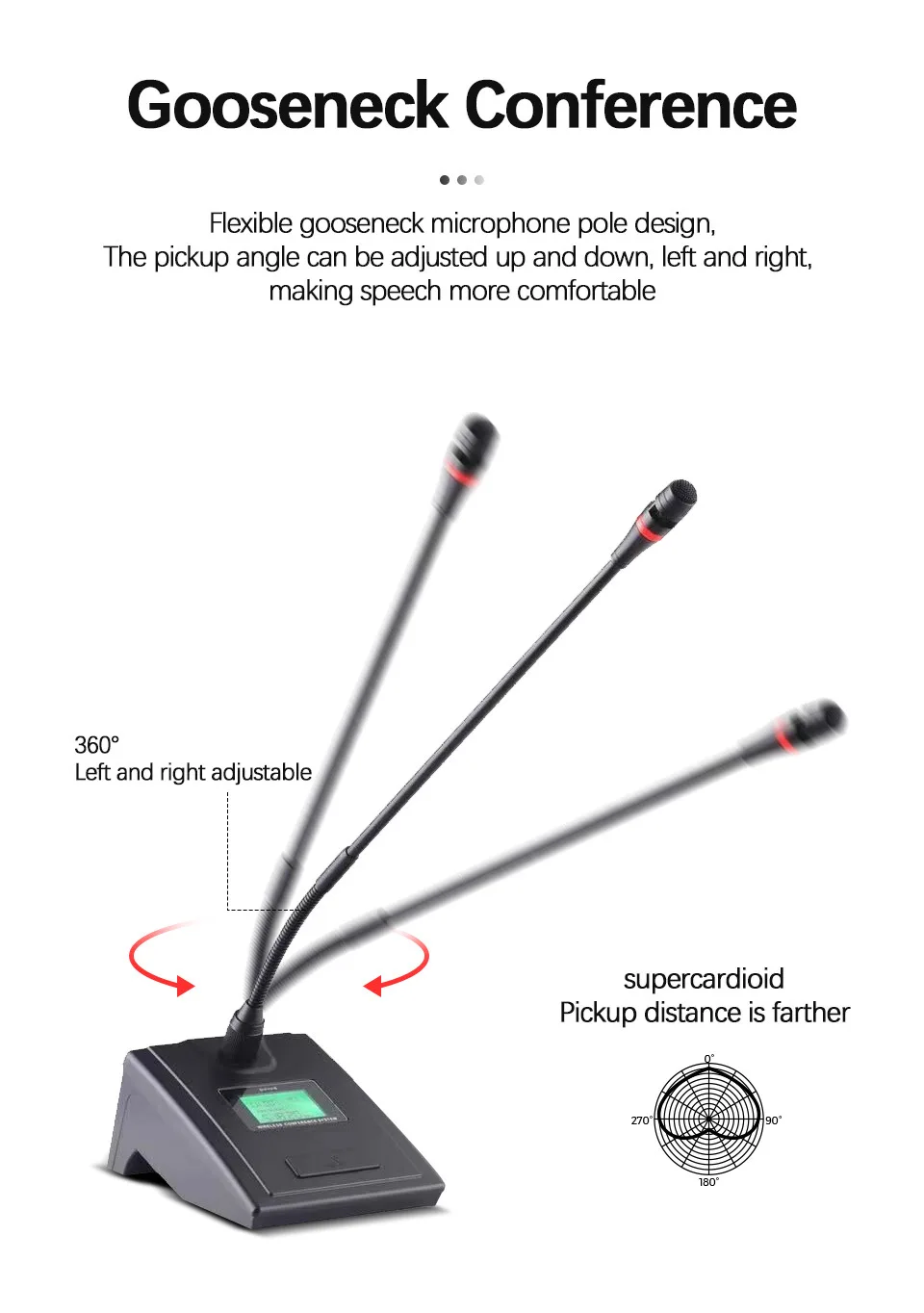 XTUGA Professional UHF System Wireless Microphone 8 Channel