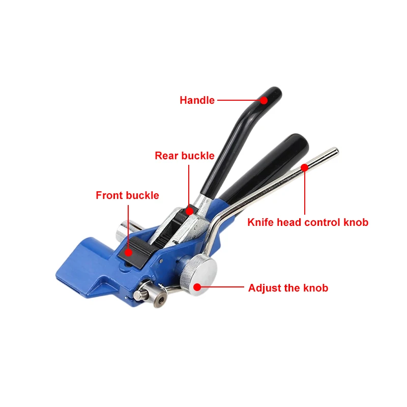 Baler Clamping Bundle Fastening Thickness Manual Stainless Steel Tool ...