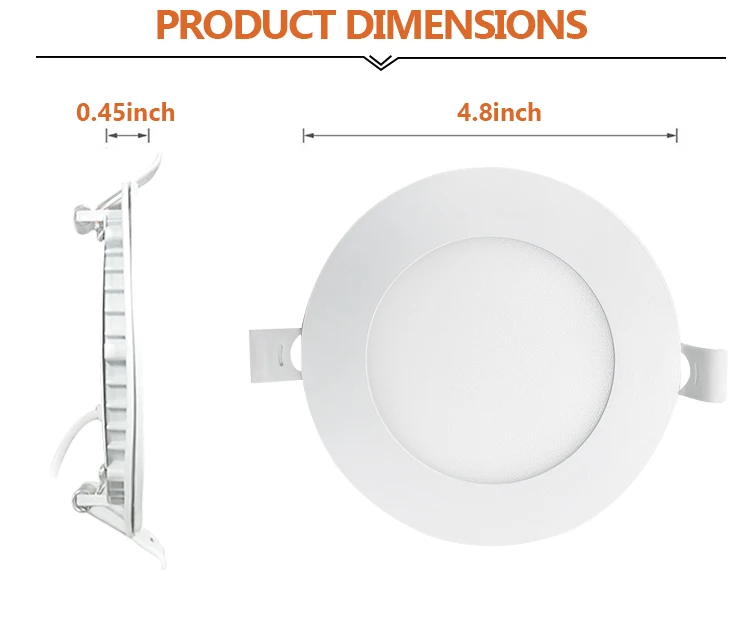 5cct Triac Dimmable Ic Rated Luminaire 4 Inch Recessed Intertek Led ...