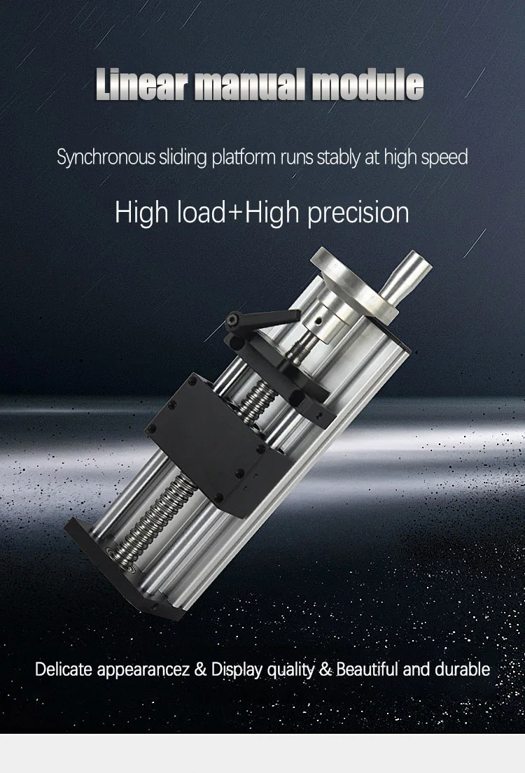 Stroke 100mm YT002 Linear Module Ball Screw Table Slides