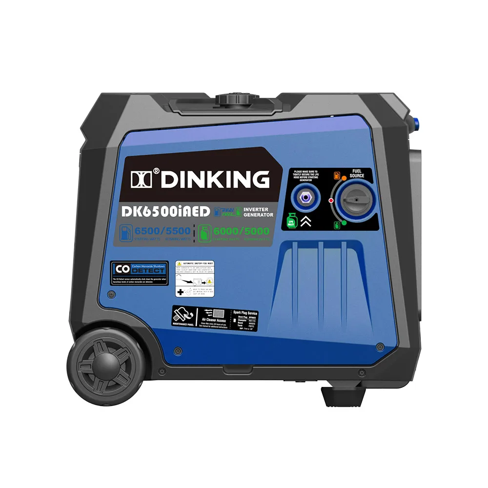 Dinking Lpg Gas Generators 6.5kw Silent Type Inverter 100% Copper ...