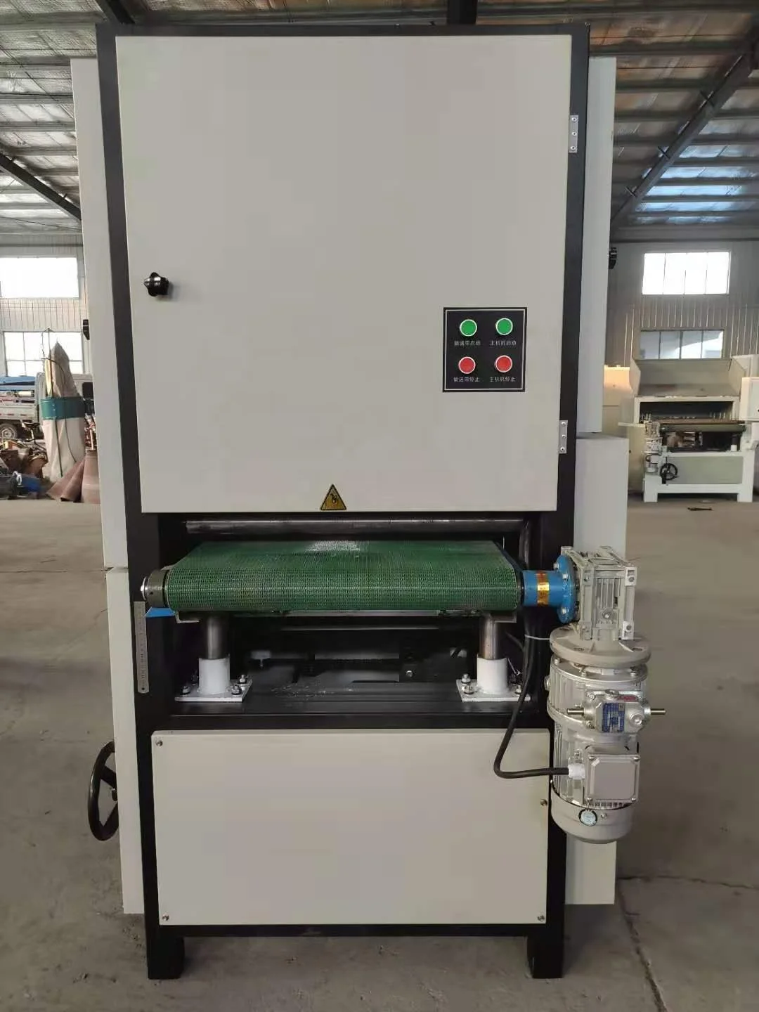 Heavy Duty 1300mm Wide Belt Sander Side Sanding Machine For Wood And ...