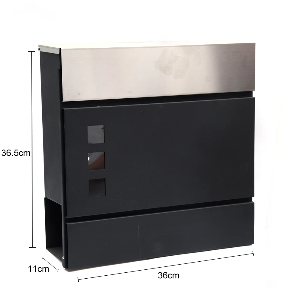 TRUMY Wall Mounted Letter Box - Durable & Stylish Mailbox