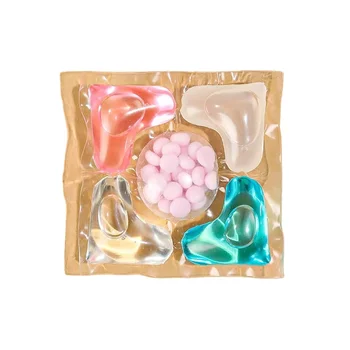 Genuine Nomenclature Biodegradable 5 In 1 Household Washing Capsules ...