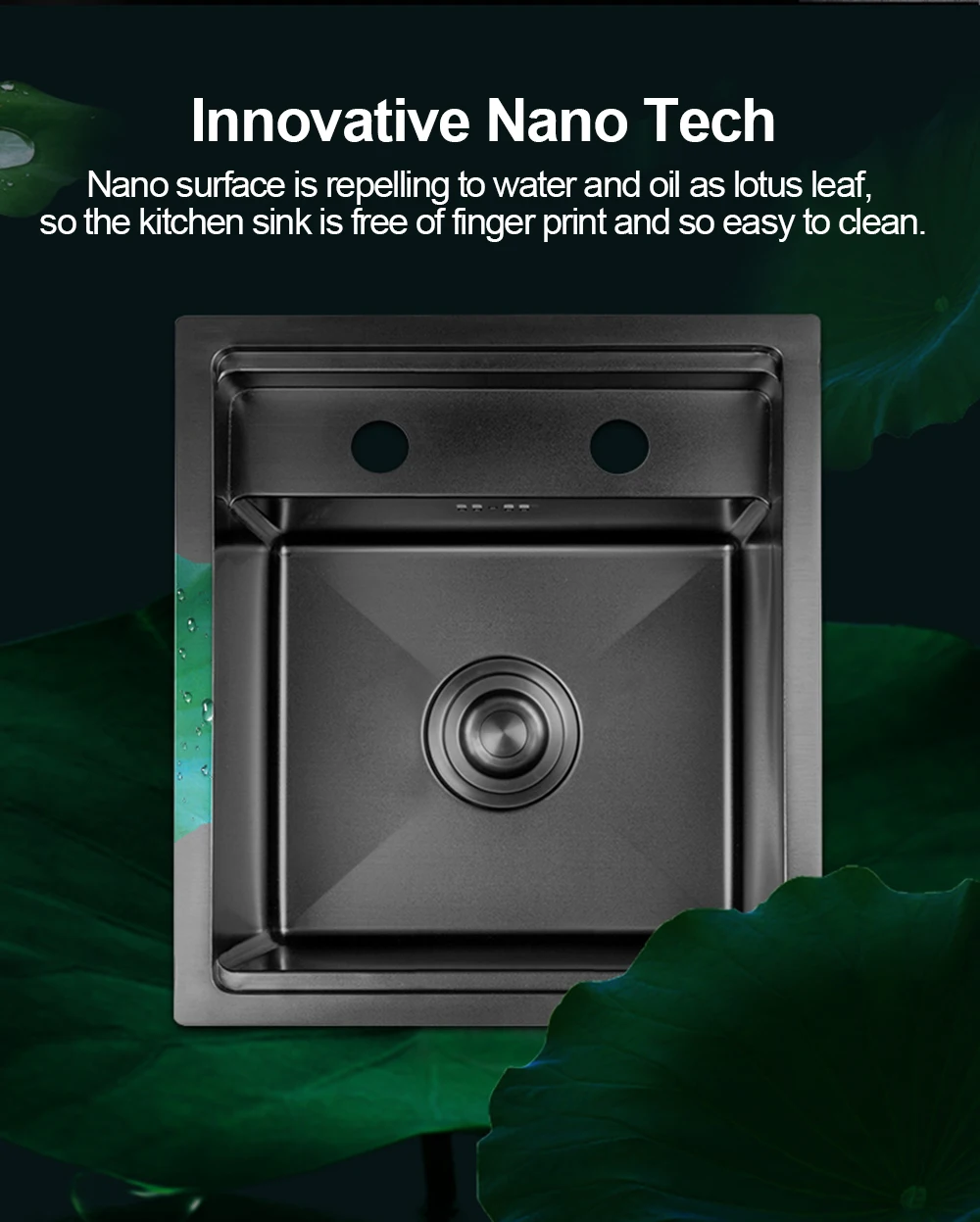 20-inch Undermount Workstation Invisible Sink - Modern Design