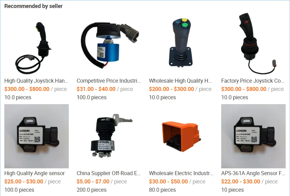 Industrial Joystick Controller For Excavators And Construction Machine ...