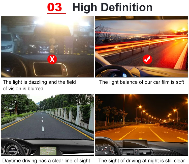 Koolfilm Pro-60hd Vlt 57% High Definition Car Tinting Film Window Nano ...