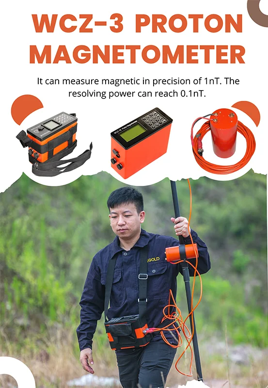 Portable Magnetometer - Geophysical Exploration Tool
