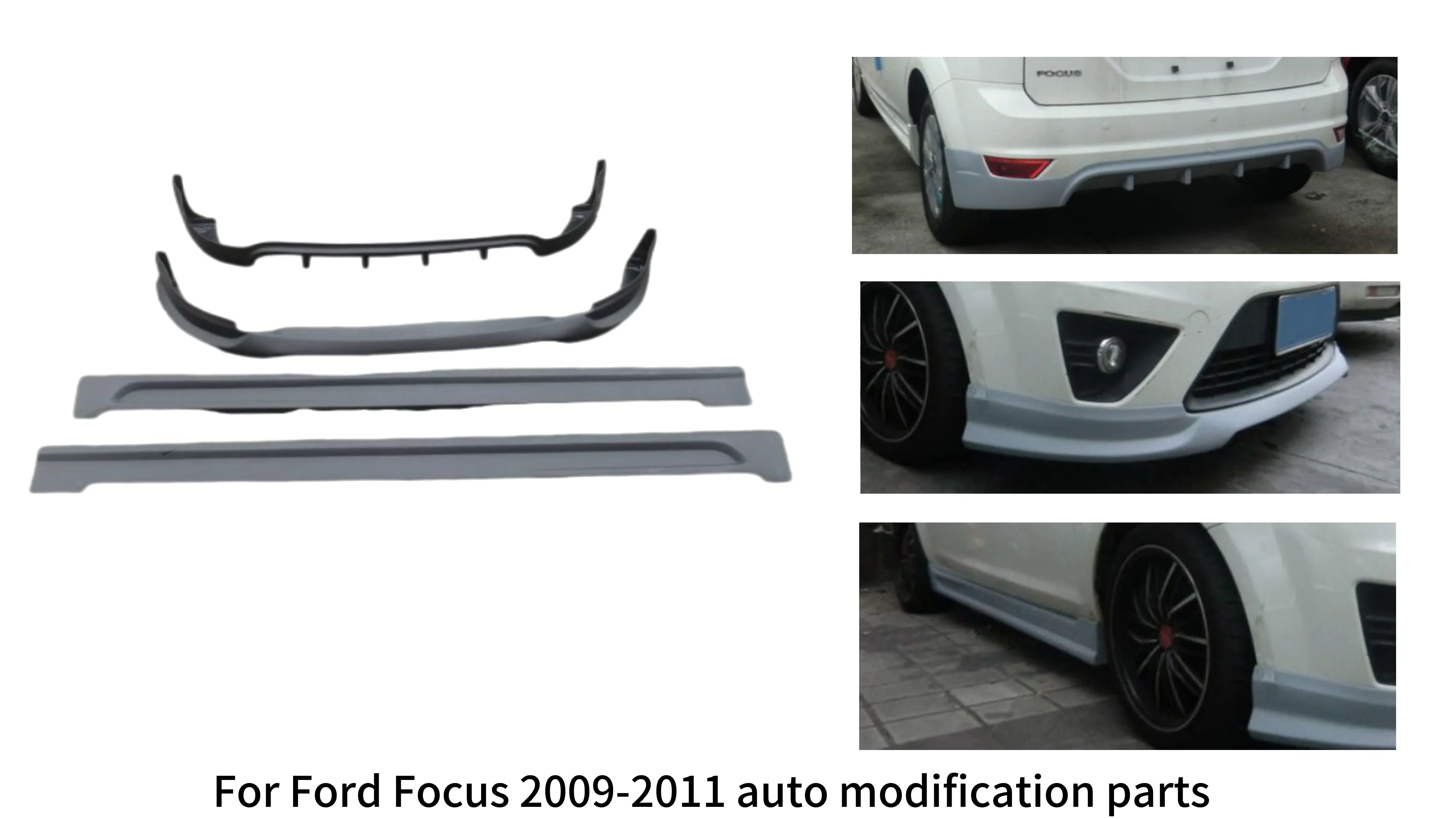 Kit De Sistemas De Carrocería De Coche,Difusor Delantero De Pp,Parte De ...