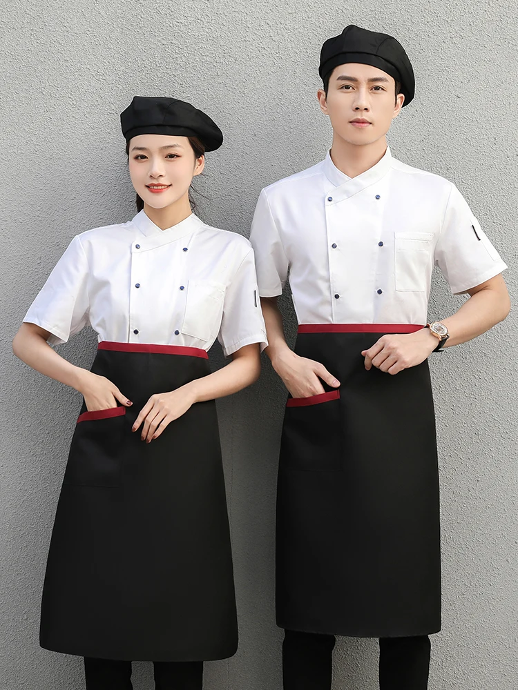 Custom Logo Printing Chef Cooking Apron - Durable & Eco-friendly