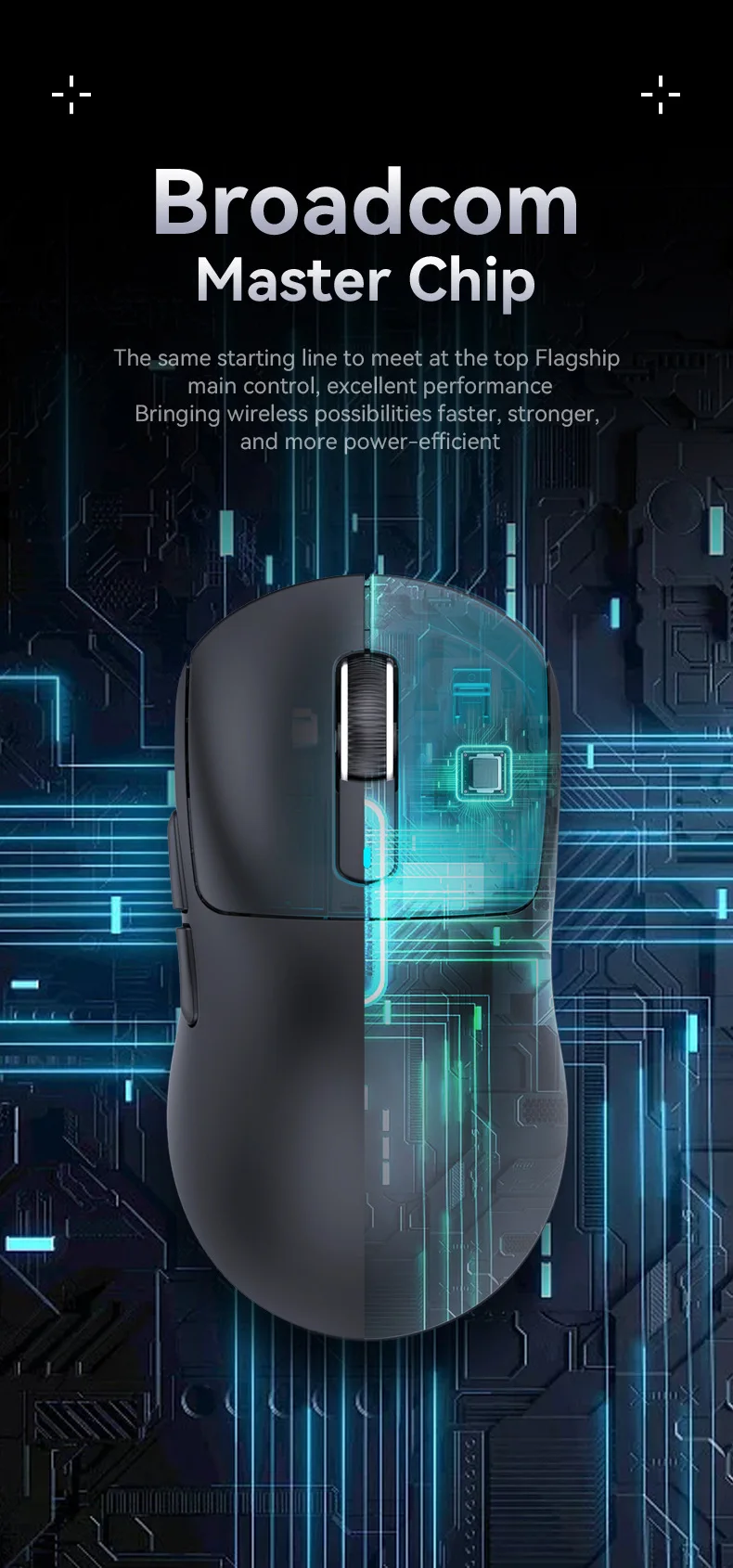 Attack Shark X3 Pro 4K Gaming Mouse - Precision & Comfort